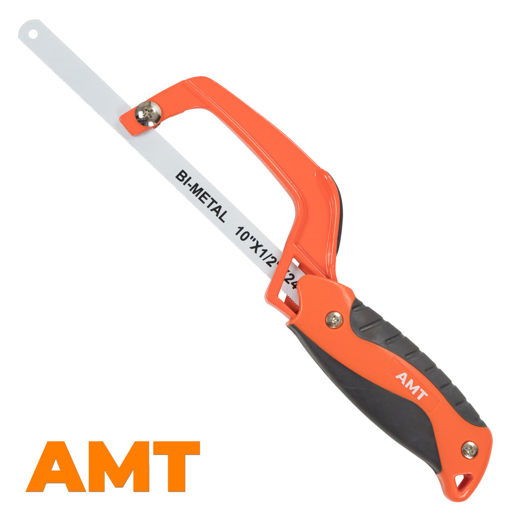 10" Mini Hacksaw for Metal – Compact Hack Saw with Bimetal Blade – Mutt ...