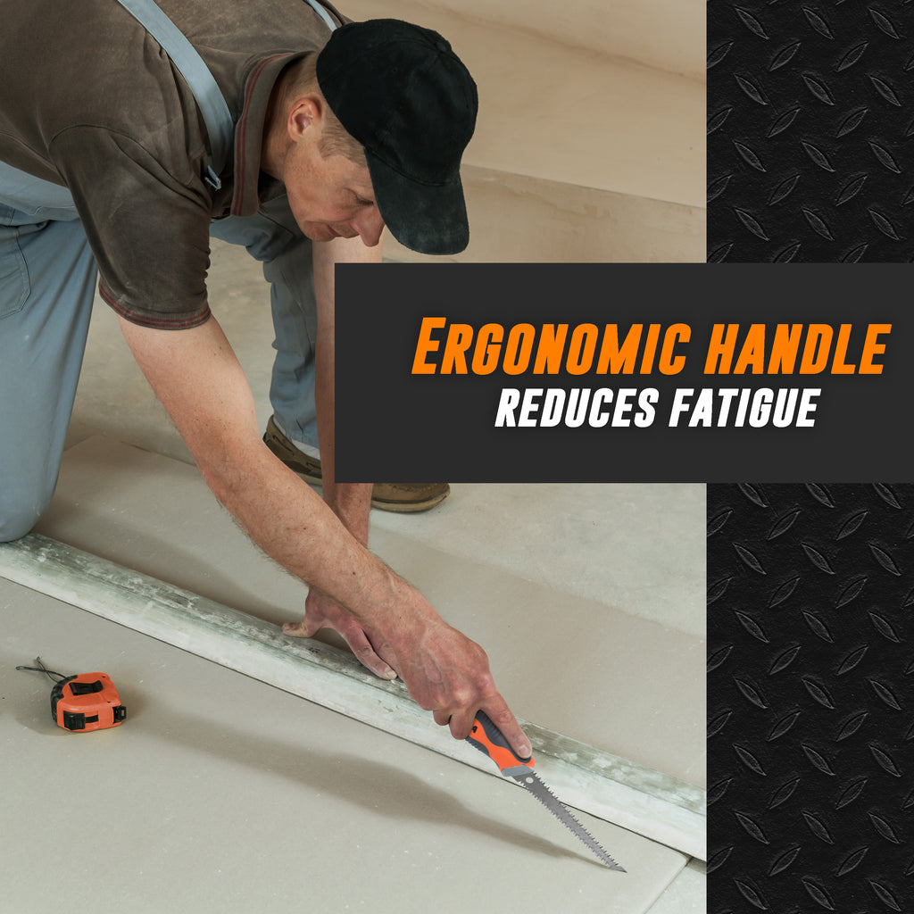 Double Sided Drywall Saw – 6" Drywall Jab Saw with Ergonomic Grip ...