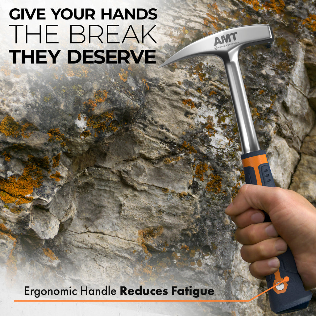 Heavy Duty Geological Hammer - 22oz Rock Pick for Geology Work – Mutt Tools