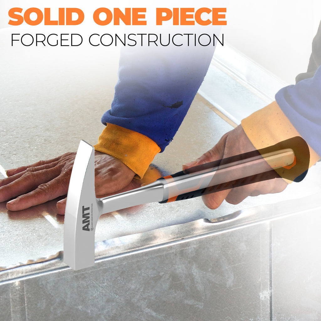 Durable 18oz Sheet Metal Hammer - One Piece Forged Tinners Hammer ...
