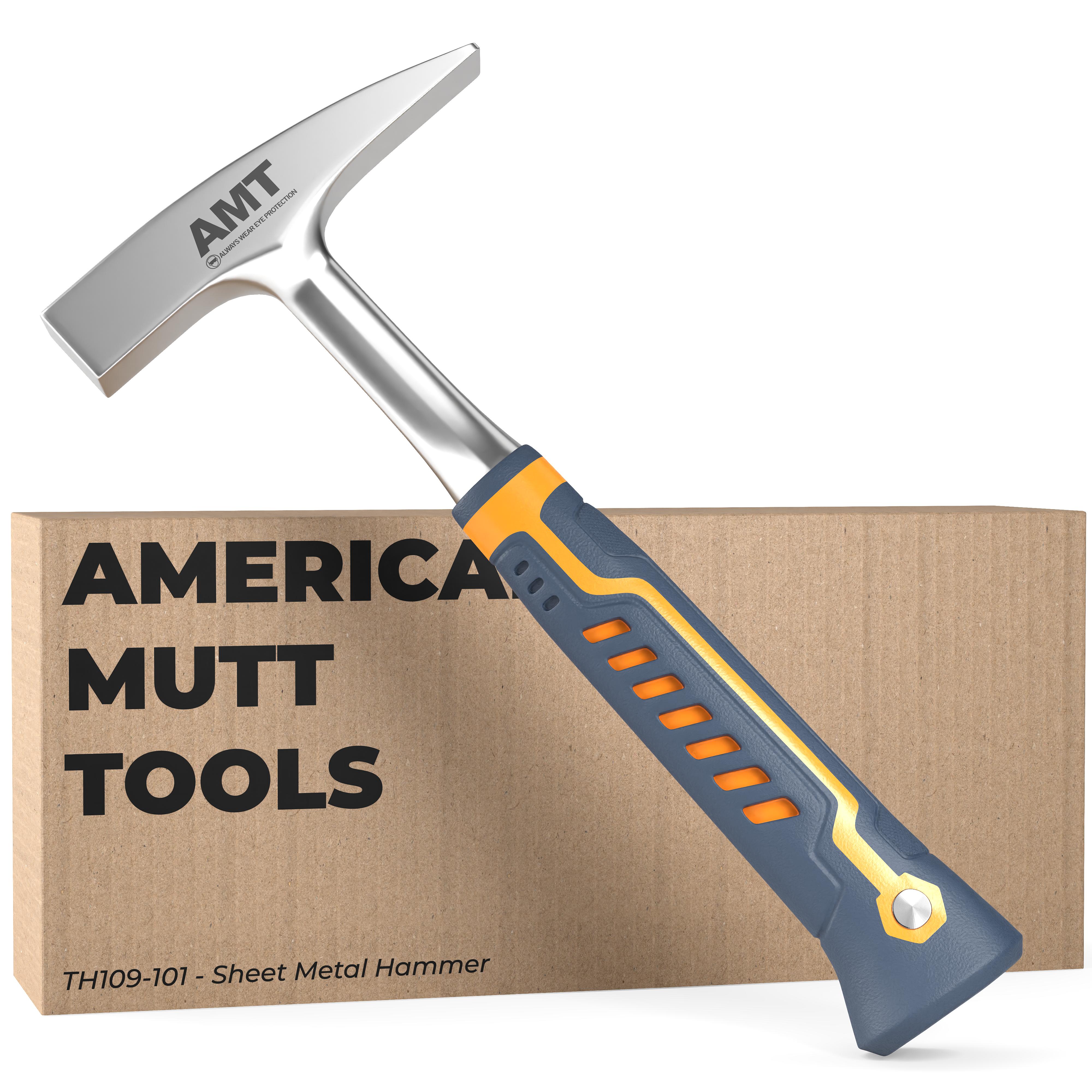 Sheet Metal Hammer – 18oz Tinners Hammer One Piece Forged – Mutt Tools