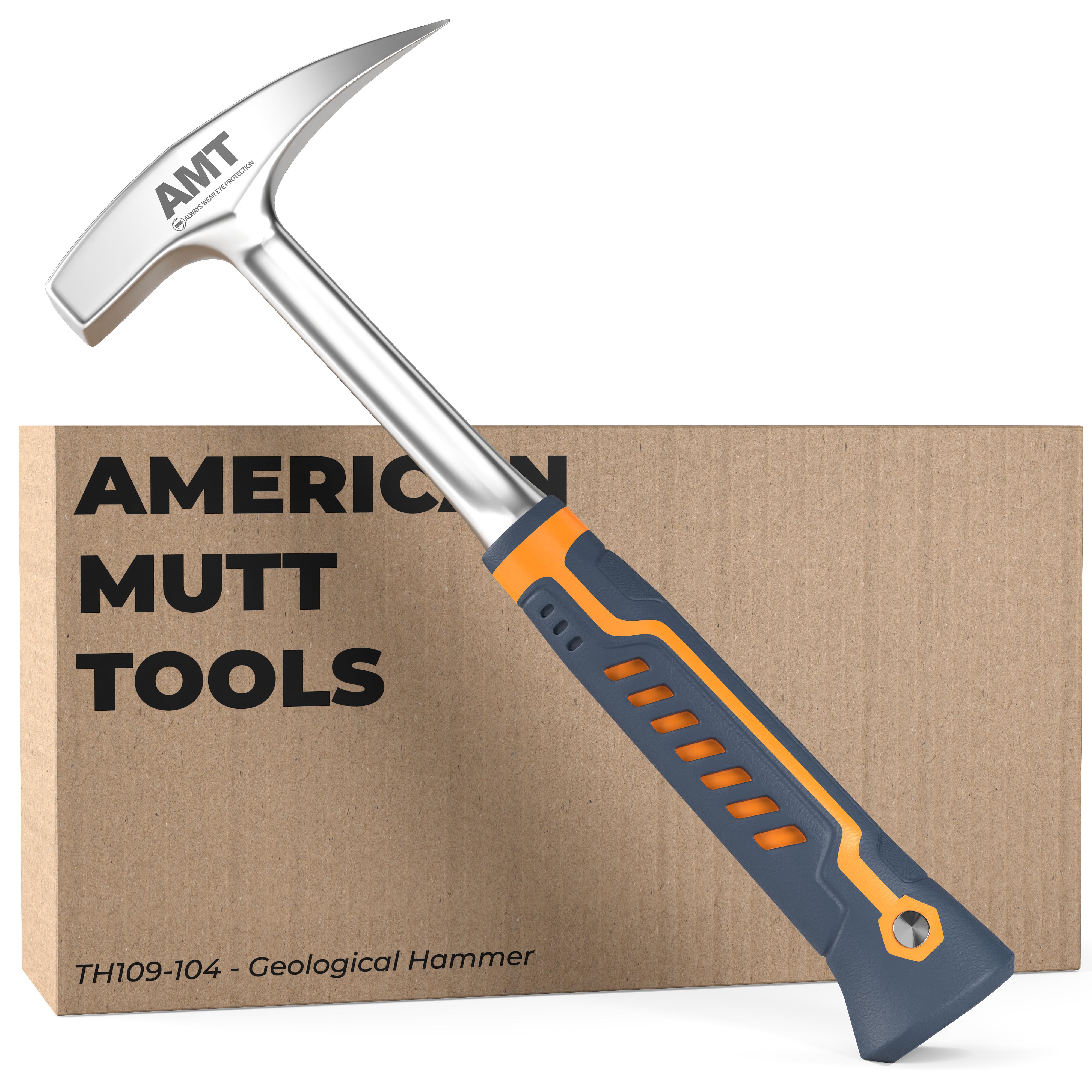 Heavy Duty Geological Hammer - 22oz Rock Pick for Geology Work – Mutt Tools