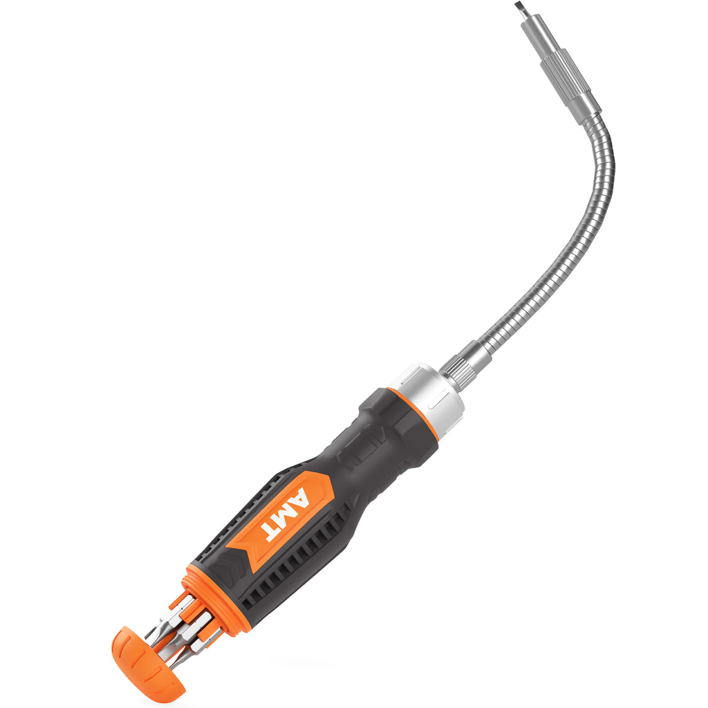 Ratcheting Flexible Screwdriver Set with Bit Holder – Mutt Tools