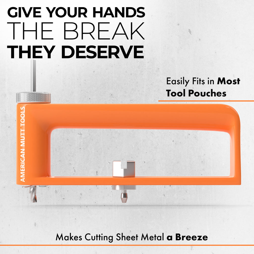 Adjustable Sheet Metal Hole Cutter for Precise 2" to 12" Cuts – Mutt Tools