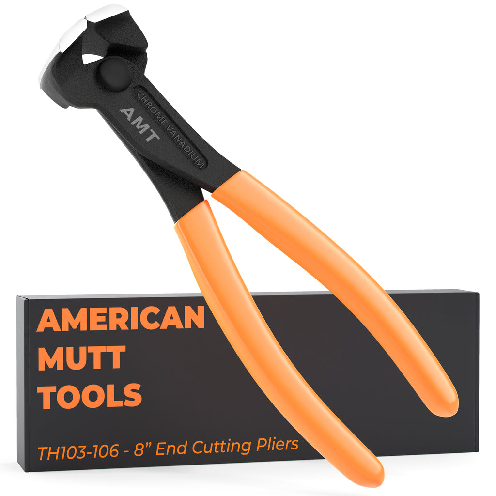 8" End Cutting Pliers - Precision End Cut Nippers | Mutt Tools